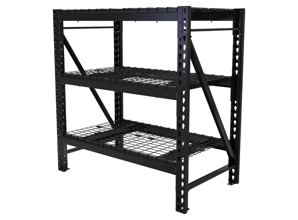 3-TIER BOLTED SHELVING – GSI Storage Solutions